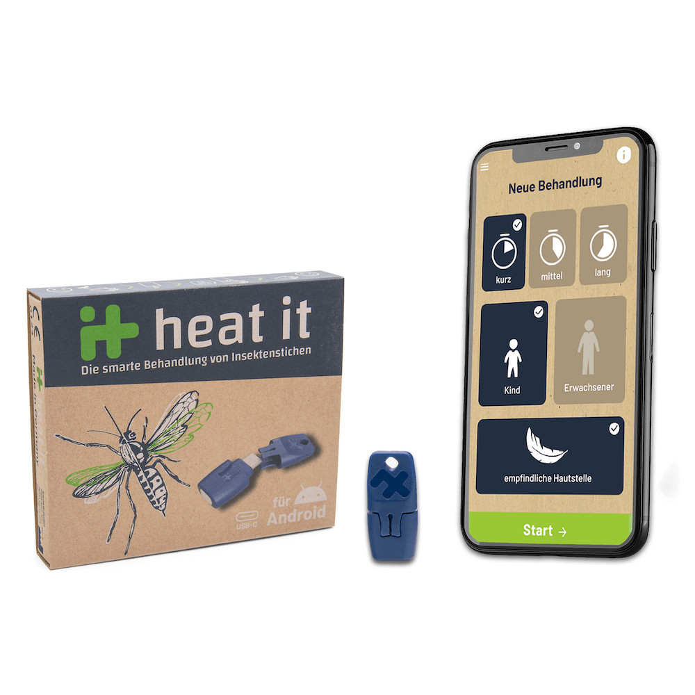 Heat It heat treatment against insect bites for phones - Win