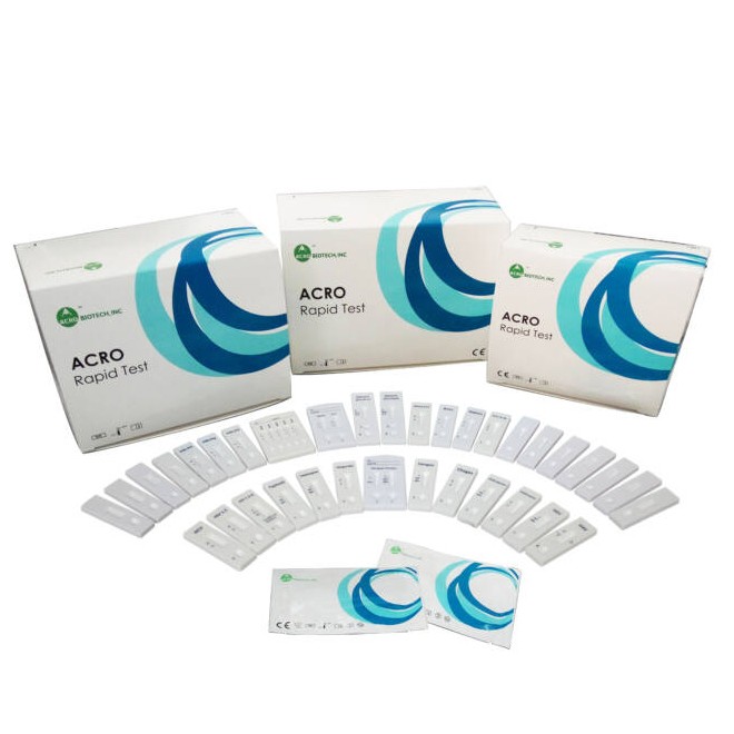 Helicobacter Pylori antigen test sheet from stool sample - W