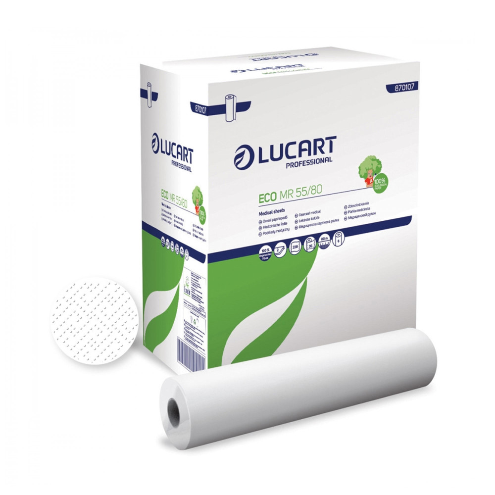Lucart ECO Medical paper towel 55cm x 80m - Winterthur Medic
