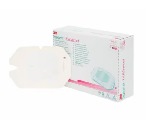 1688 Tegaderm™ IV advanced reinforced socket anchor, bevel 1