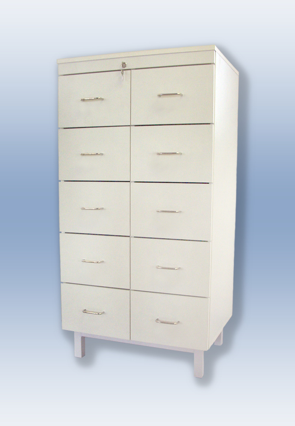 Cardboard cabinet (for A5 envelope) 10-drawer design - Winte